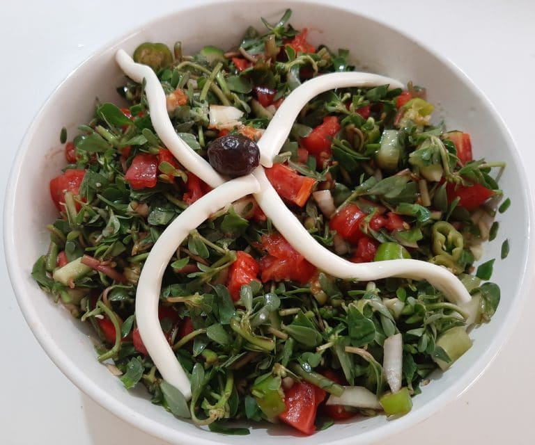 Semiz Otu Salatası - Pratik Hızlı Tarifler - El Lezzetim - Yemek Tarifleri